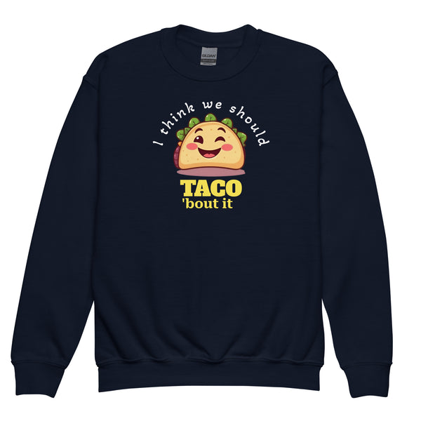 Youth Taco Crewneck Sweatshirt – LITSQUISH